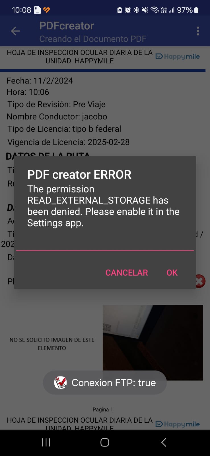 Error 908 WRITE_EXTERNAL_STORAGE permission is denied while uploading file using ftp - Discuss ...