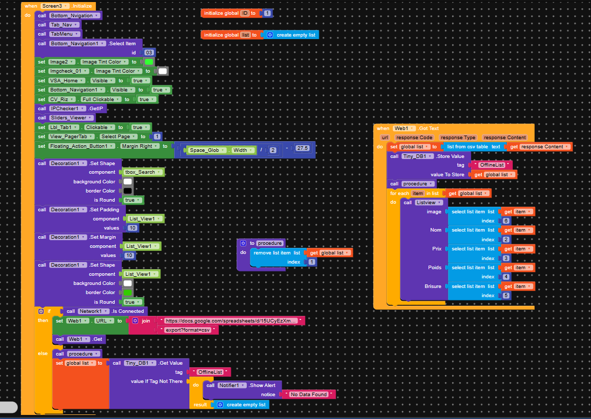 How to sync TinyDB And Google SpreadSheets Data? - Page 2 - Resources - Kodular Community