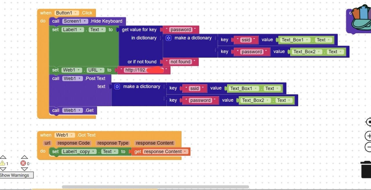 How I can use dictionary to convert json string and stored data in http web - Discuss - Kodular ...