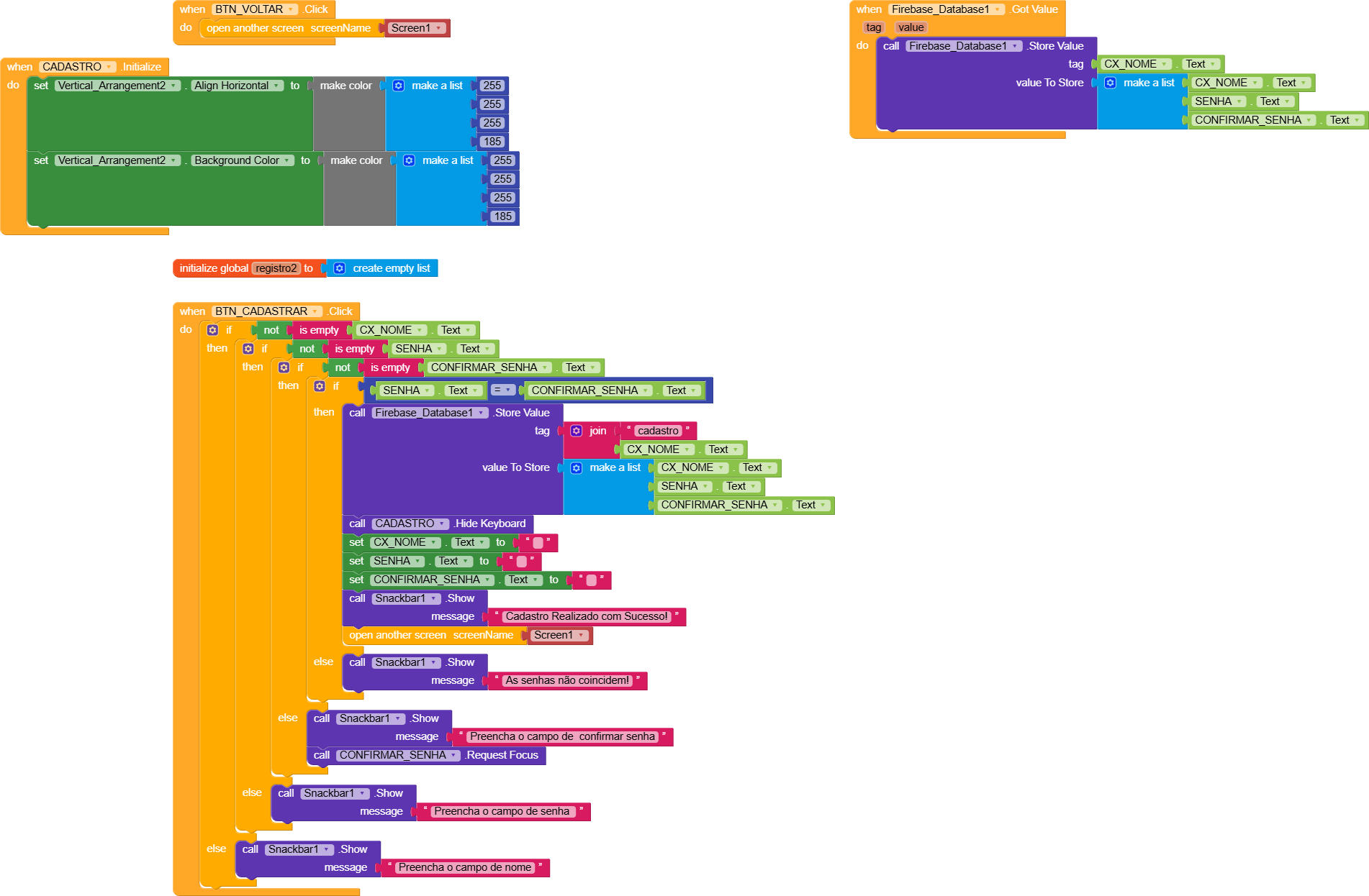 There was an error creating the firebase config - Discuss - Kodular Community