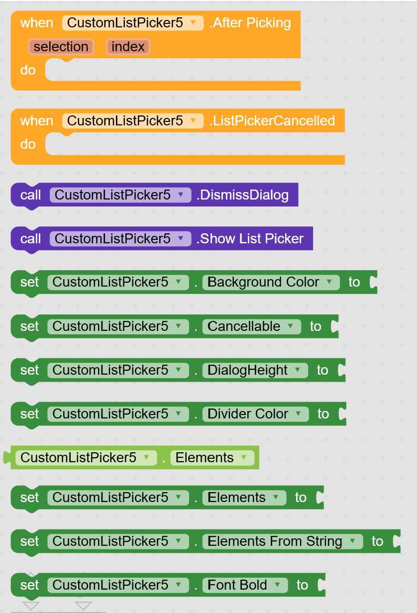 [FREE] Custom List Picker and Choice Picker Extension - Extensions ...