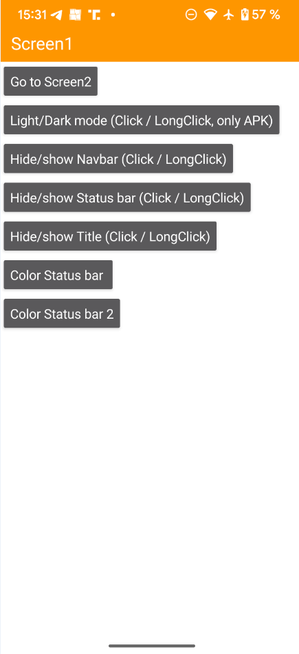 How to change the color of the navigation bar at the bottom of the screen - Discuss - Kodular ...