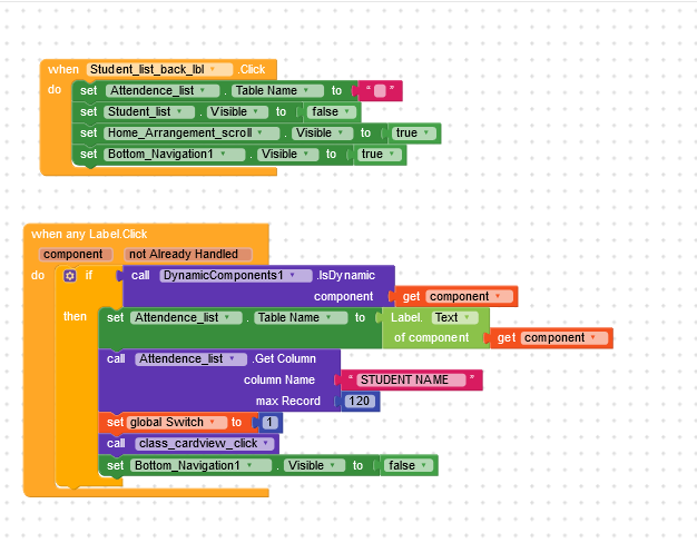 How to set spreadsheet table name using dynamic component extention - Discuss - Kodular Community
