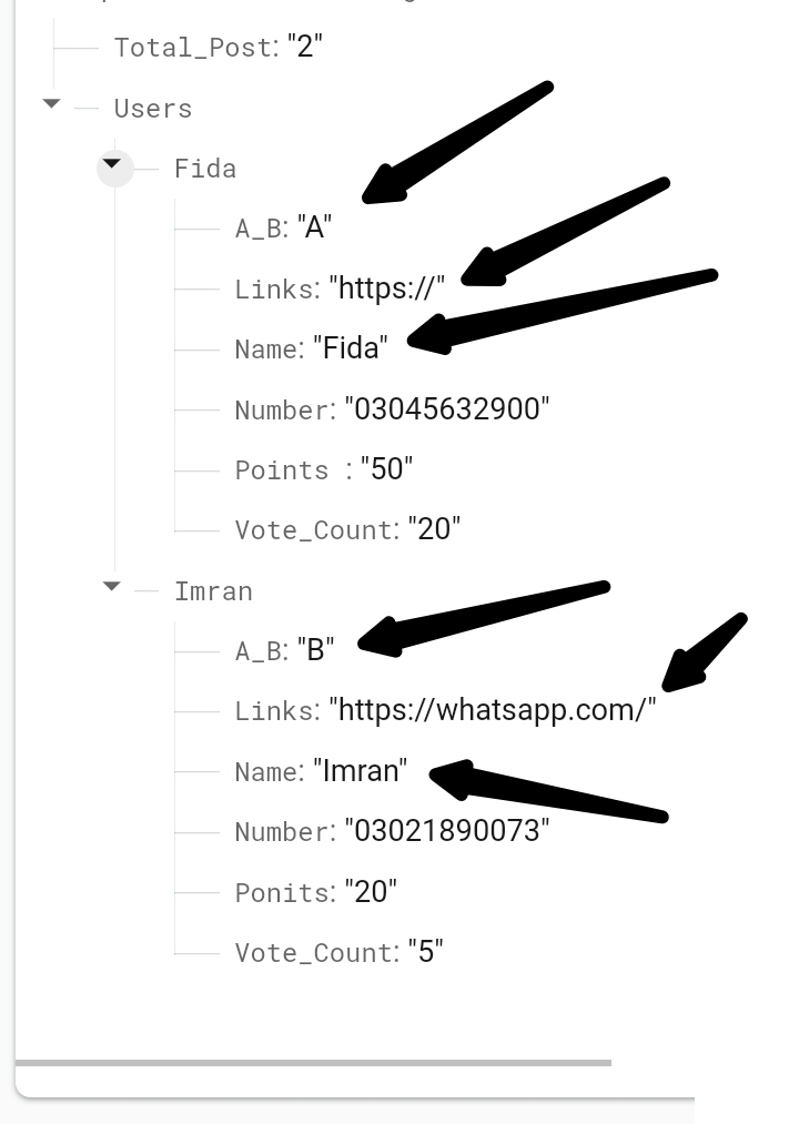 How to get child values from Firebase - Discuss - Kodular Community