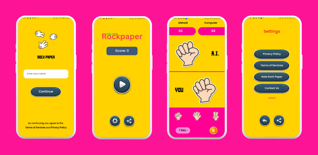 Rock Paper Scissers Game with Unique UI - Games - Kodular Community
