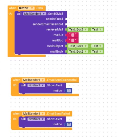 My email is not sending through extension - Discuss - Kodular Community