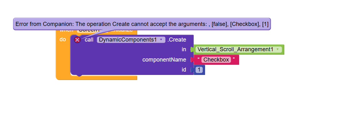 Help with Dynamic Component extension - Discuss - Kodular Community