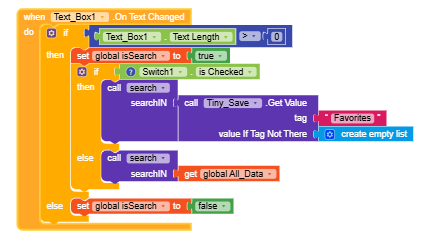 Problem with adding Favorite button/switch - Discuss - Kodular Community