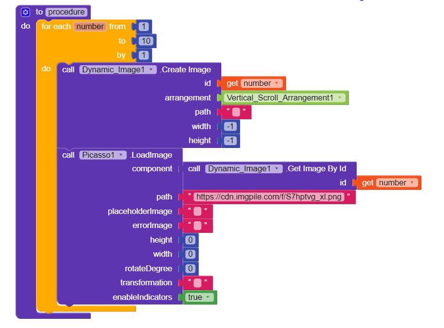 Are there any async image loader extensions that work with dynamic images? - Discuss - Kodular ...