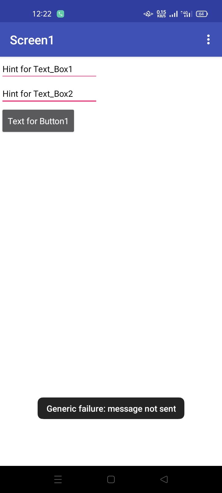 Sms sending Eror - Discuss - Kodular Community